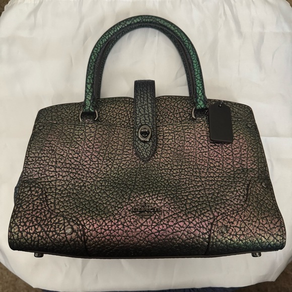 Coach | Bags | Oil Slick Coach Mercer 24 Satchel Limited Edition | Poshmark